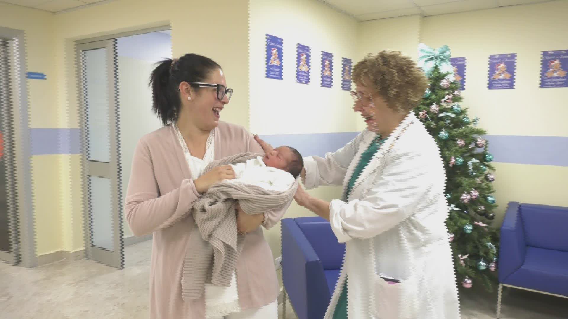 PRIMI NATI IN SICILIA - CAROLA E' LA PRIMA NATA DEL 2025 - Video ...