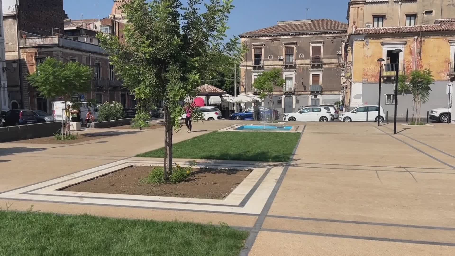 CATANIA - EX SANTA MARTA, CONSEGNATA LA NUOVA PIAZZA - Video Mediterraneo